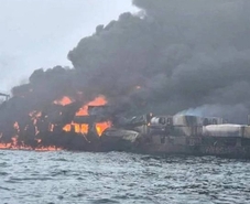 Slipcase - Fire Contained, Most Jet Fuel Intact on Stena Immaculate