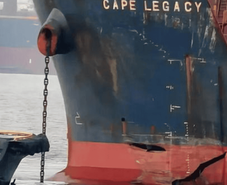 Slipcase - Israeli-Owned Vessel CAPE LEGACY Damaged After Collision ...